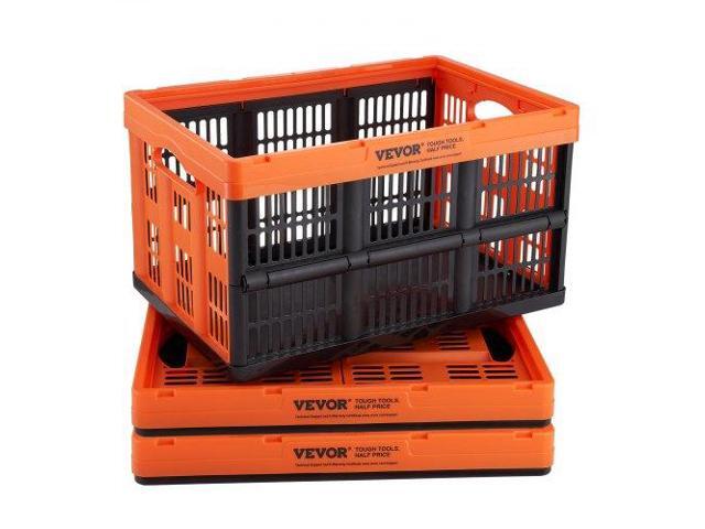 Click here for VEVOR Plastic Collapsible Storage Basket  45L 3 Pa... prices