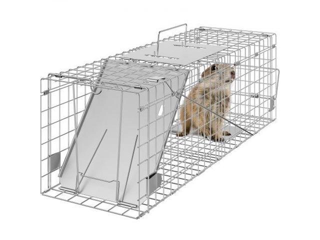 Click here for VEVOR Live Animal Cage Trap  24 x 8 x 8 Humane Cat... prices