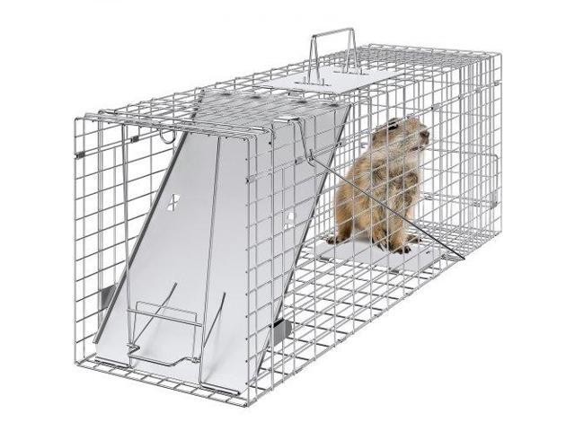 Click here for VEVOR Live Animal Cage Trap  31 x 10 x 12 Humane C... prices