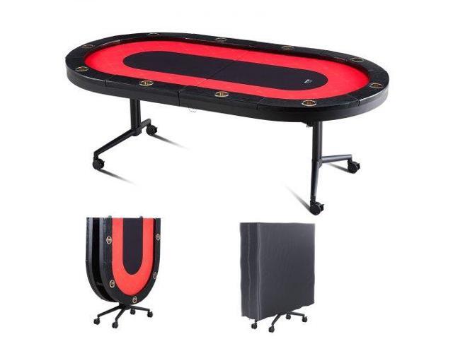 Click here for VEVOR 10 Player Foldable Poker Table  Blackjack Te... prices