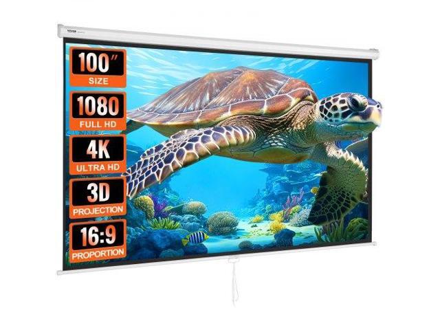 Click here for VEVOR Manual Projector Screen  100 inch 16:9 4K 10... prices
