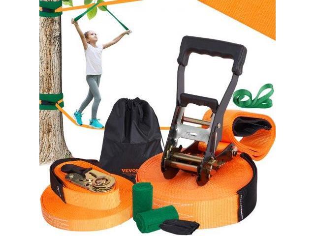 Click here for VEVOR Slackline Kit with Training Line  60 ft Back... prices