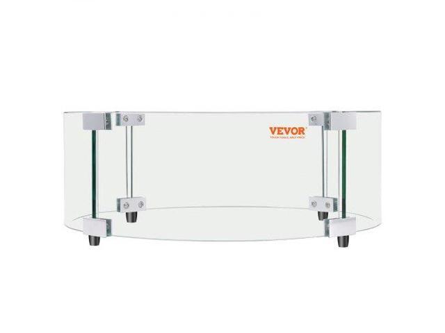 Click here for VEVOR Fire Pit Wind Guard  29 x 8 inch Round Glass... prices
