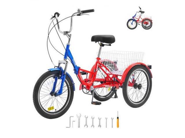 Click here for VEVOR Folding Adult Tricycle  20-Inch 7-Speed Adul... prices
