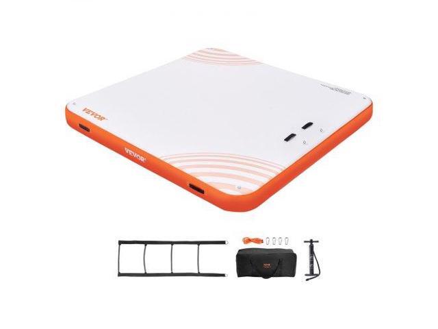 Click here for VEVOR Inflatable Floating Dock  7 x 7FT Inflatable... prices