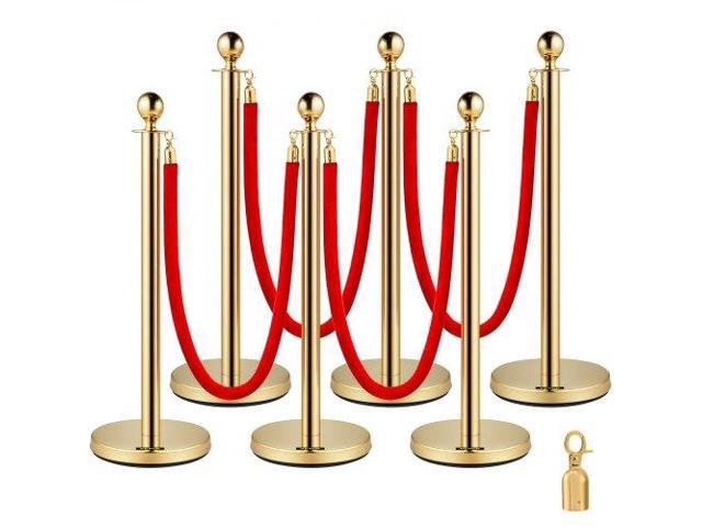 Click here for VEVOR Stainless Steel Stanchion Post Queue 6PCS Po... prices