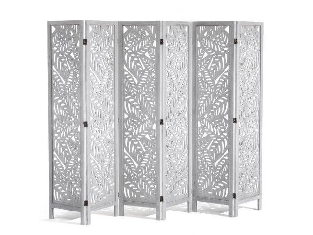 Click here for VEVOR Wood Room Divider  6 Panel Wood Folding Priv... prices