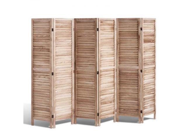 Click here for VEVOR Wood Room Divider  6 Panel Wood Folding Priv... prices