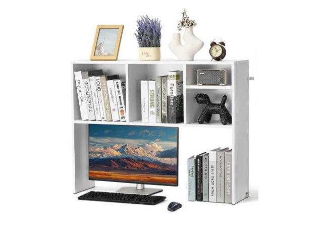 Click here for VEVOR Desktop Bookshelf White Desktop Storage Orga... prices