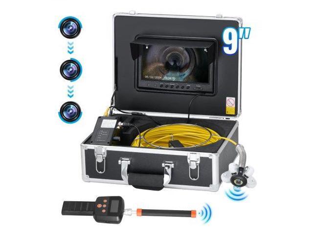 Click here for VEVOR Sewer Camera 98 ft Self-Leveling Duct Camera... prices