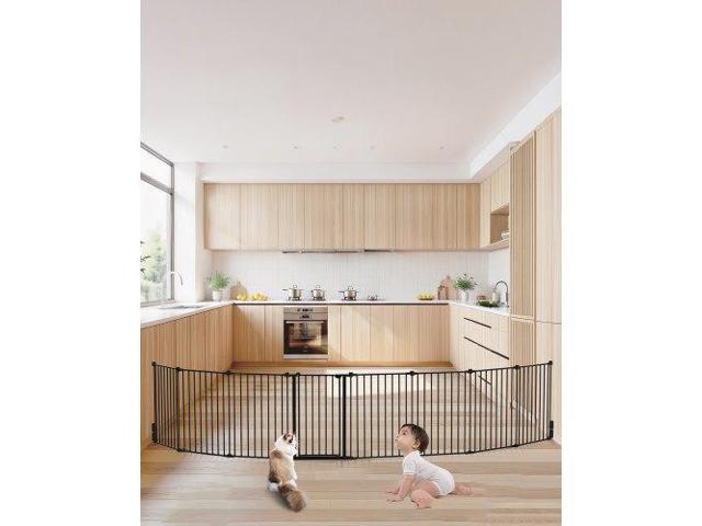 Click here for VEVOR Baby Gate 192 Inch Extra Wide 28 Inch High 8... prices