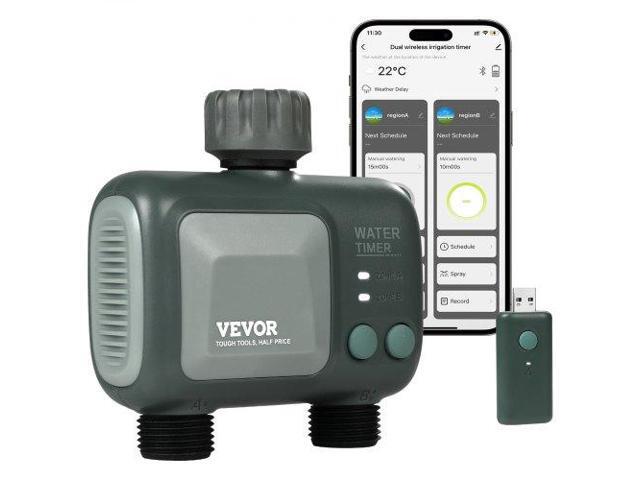 Click here for VEVOR WiFi Sprinkler Timer  2 Outlets  Smart Hose... prices