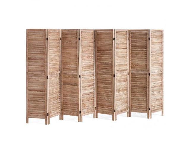 Click here for VEVOR Wood Room Divider  8 Panel Wood Folding Priv... prices
