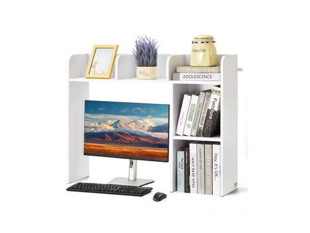 Click here for VEVOR Desktop Bookshelf White Desktop Storage Orga... prices
