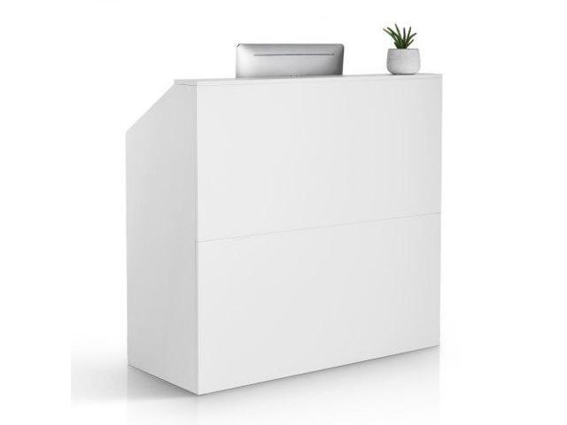Click here for VEVOR Reception Desk Rectangular Front Counter Tab... prices