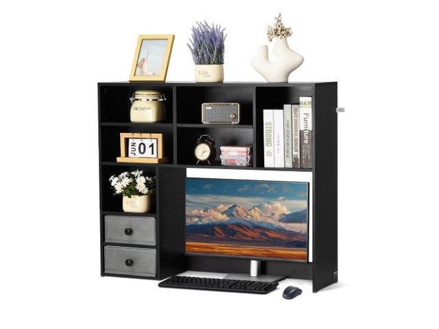 Click here for VEVOR Desktop Bookshelf Black Desktop Storage Orga... prices