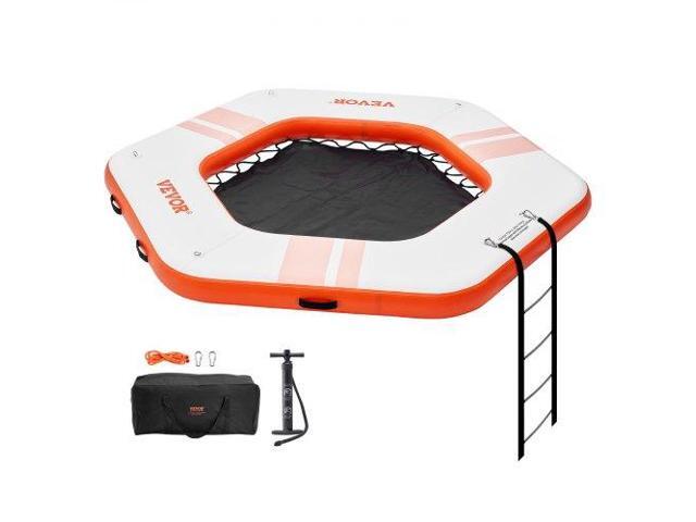 Click here for VEVOR Inflatable Floating Dock  ø8.5FT Inflatable... prices