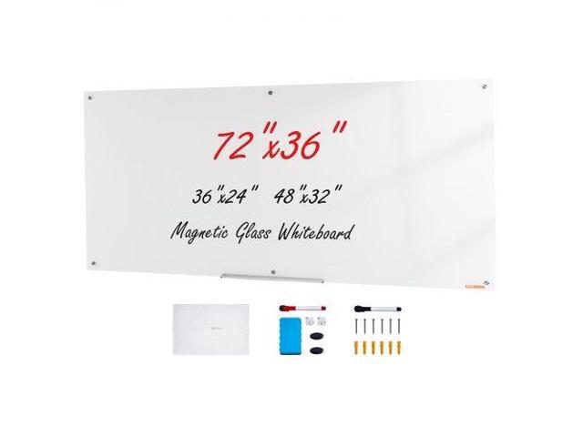 Click here for VEVOR Magnetic Glass Whiteboard  Dry Erase Board 7... prices