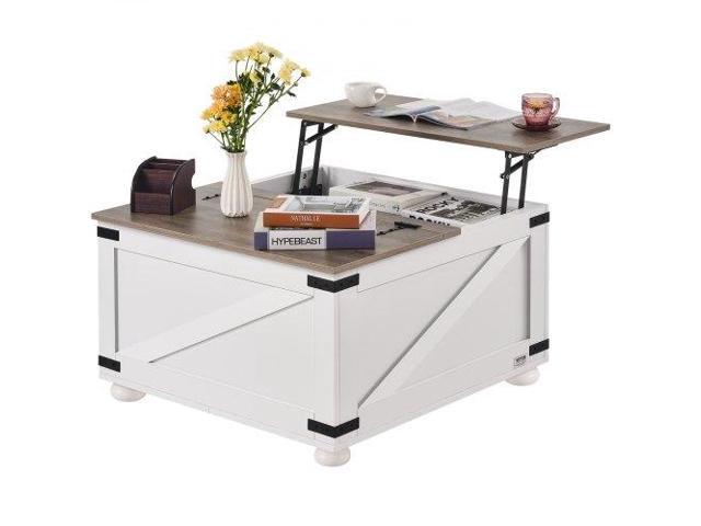 Click here for VEVOR 31.5 Farmhouse Coffee Table  Hinged Lift Top... prices