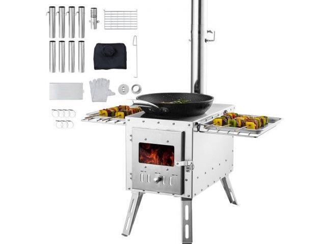 Click here for VEVOR Wood Stove  86 inch  Stainless Steel Camping... prices