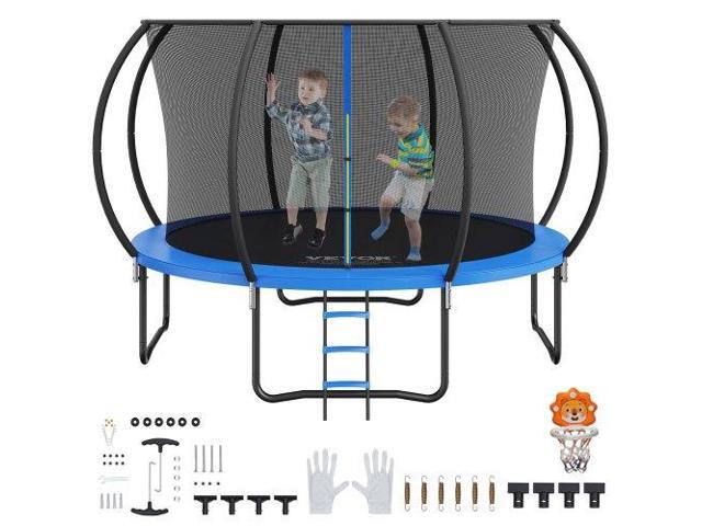 Click here for VEVOR 12FT Trampoline  400 lbs Trampoline with Enc... prices