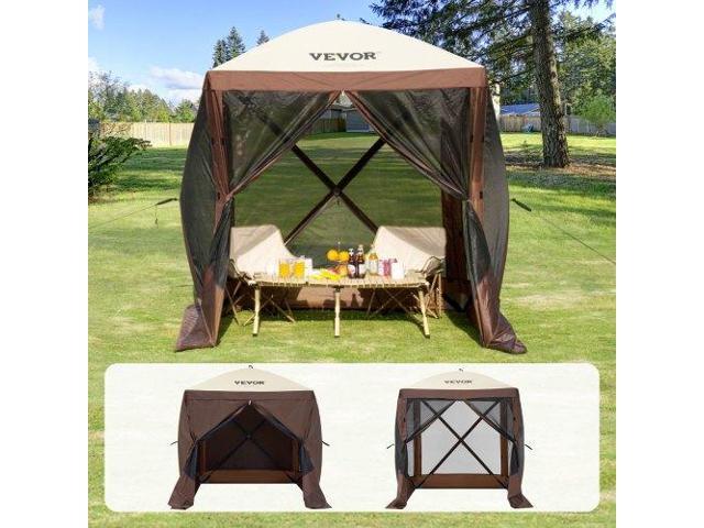 Click here for VEVOR Pop Up Gazebo Tent  Pop-Up Screen Tent 4 Sid... prices