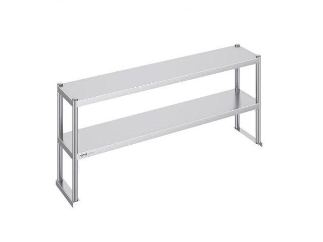 Click here for VEVOR Double Overshelf  Double Tier Stainless Stee... prices