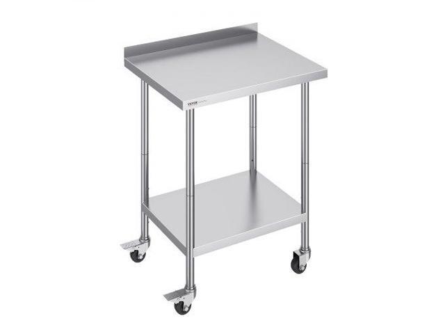 Click here for VEVOR 24 x 30 x 40 Inch Stainless Steel Work Table... prices