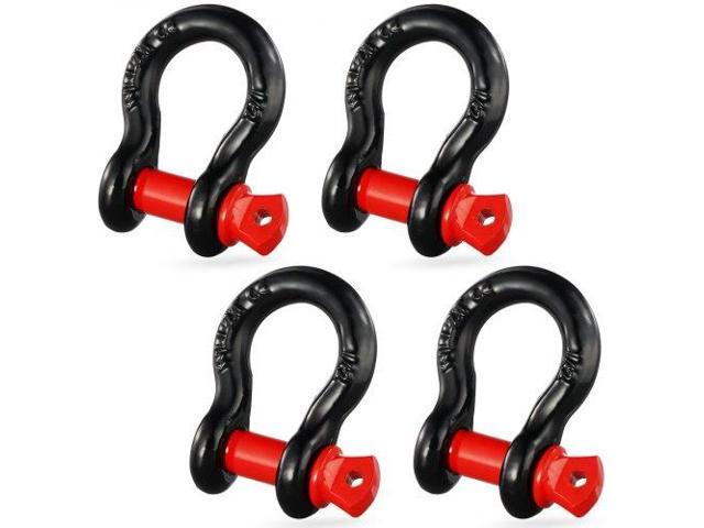 Click here for VEVOR 1/2 D-Ring Shackle  4 Pack Alloy Steel Shack... prices