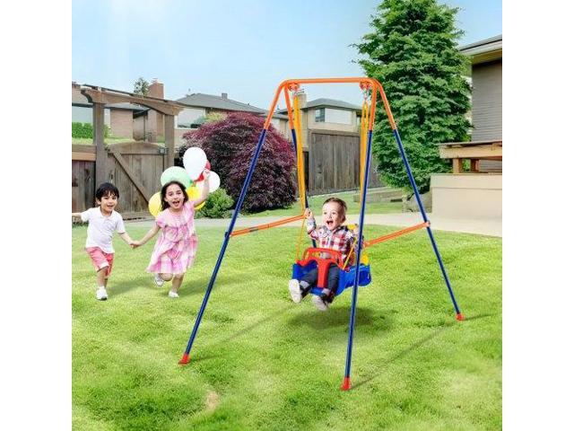 Click here for VEVOR Swing Sets for Backyard 3 in 1 Toddler Swing... prices