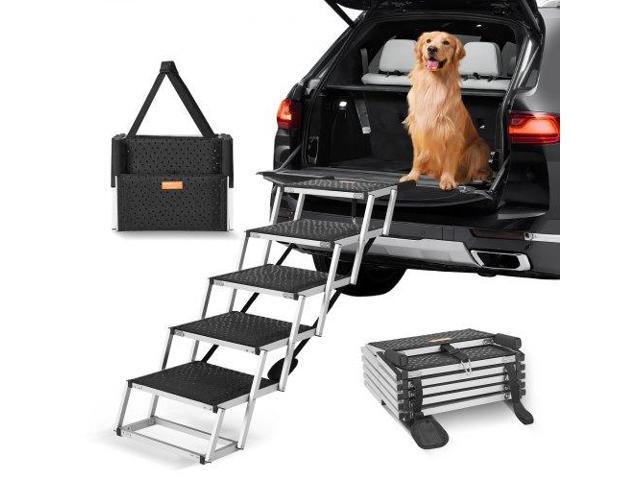 Click here for VEVOR Dog Stair for Cars 5-step Folding Dog Steps... prices