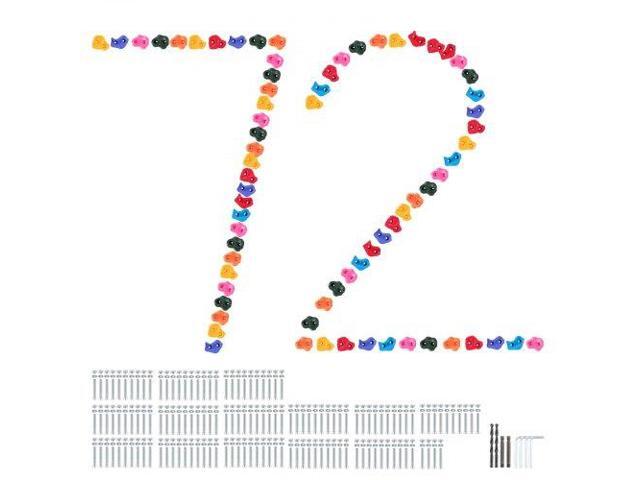 Click here for VEVOR 72 Rock Climbing Holds Climbing Rocks Rock W... prices