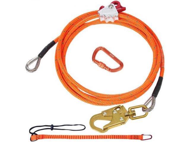 Click here for VEVOR 12.7mm Steel Core Flipline  16ft(4.8m) Arbor... prices