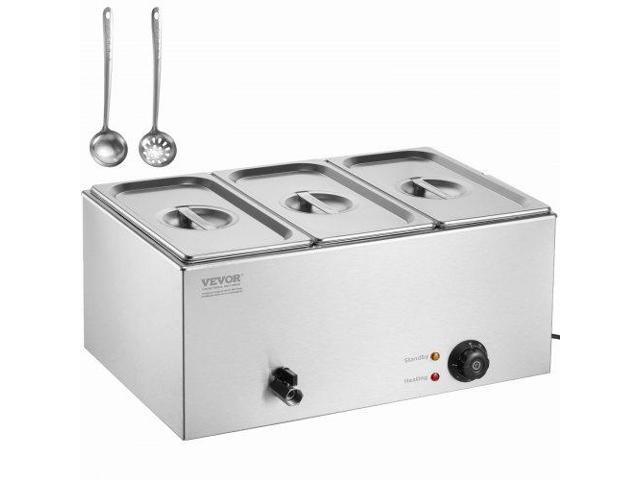Click here for VEVOR Commercial Electric Food Warmer 3-Pan Counte... prices