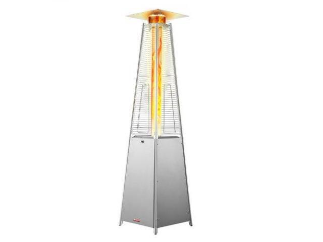 Click here for VEVOR Propane Patio Heater 48000BTU Pyramid w/Whee... prices