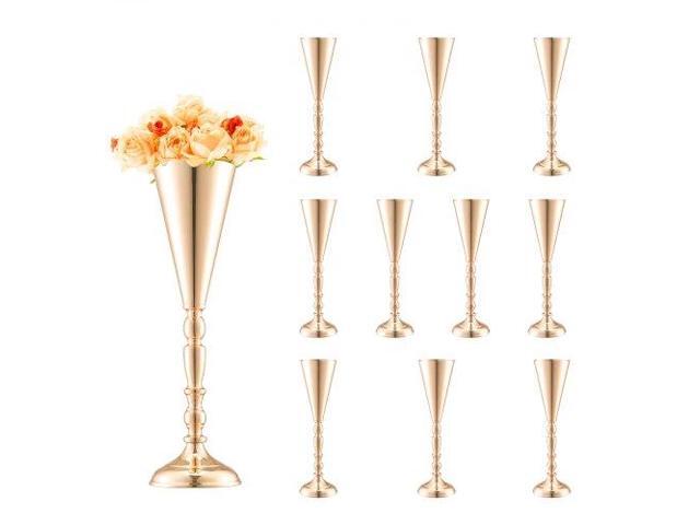 Click here for VEVOR 10PCS 43cm/16.9 Tall Wedding Flower Vase Met... prices
