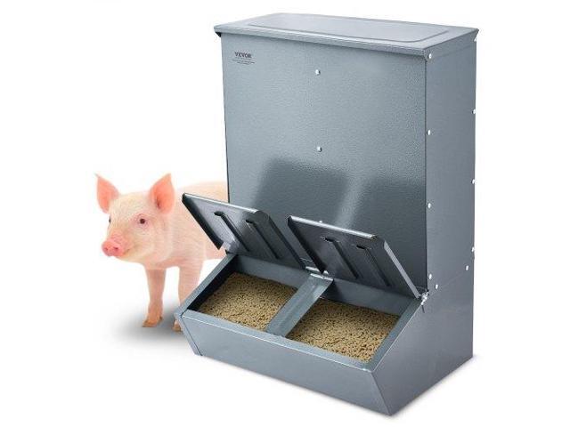 Click here for VEVOR Hog Feeder 3.7 Bushel Metal Double Door Pig... prices