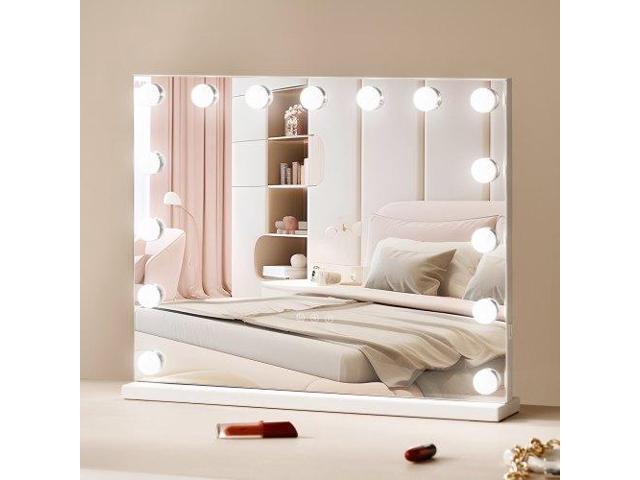 Click here for Hollywood Vanity Mirror With Lights 15 Dimmable Bu... prices