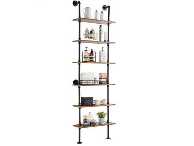 Click here for VEVOR Industrial Pipe Shelf 6 Tier 24x9.84in Wall-... prices
