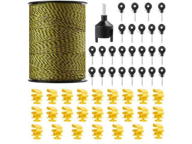 Click here for VEVOR 1640Ft 500M Electric Fence Wire Fencing Poly... prices