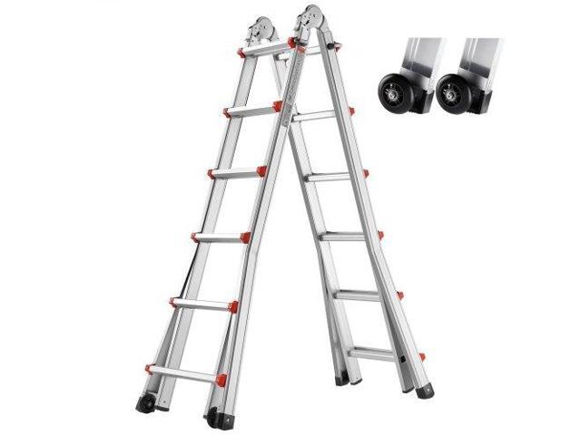 Click here for VEVOR Telescoping Ladder A Frame 20.5FT / 6230 mm... prices