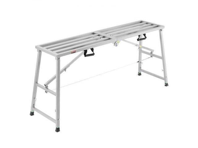 Click here for VEVOR Work Platform Adjustable Height Portable Sca... prices