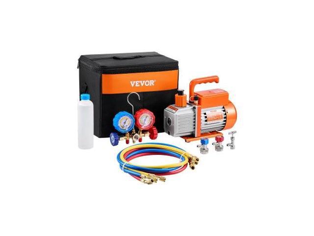 Click here for VEVOR 3.5 CFM HVAC Single Stage Rotary Vane Vacuum... prices