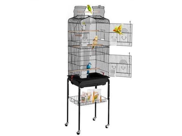 Click here for VEVOR Large Bird Cage 62 in Rolling Metal Parakeet... prices