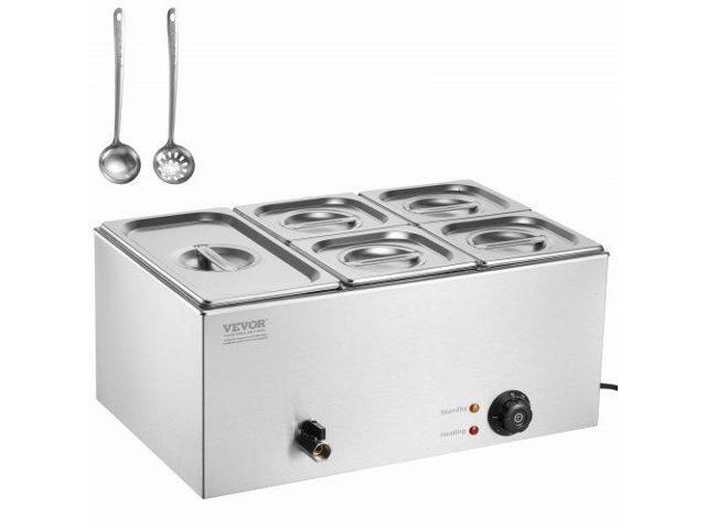 Click here for VEVOR Commercial Electric Food Warmer 5-Pan Counte... prices