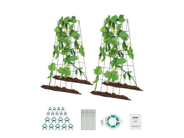 Click here for VEVOR A-Frame Cucumber Trellis 39 x 32 Foldable Me... prices