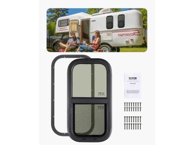 Click here for VEVOR Vertical RV Window 12 W x 24 H Tinted Slidin... prices