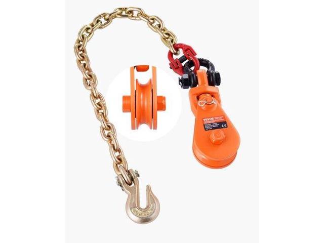 Click here for 2 Ton Snatch Block with G80 Chain  Swivel Shackle... prices