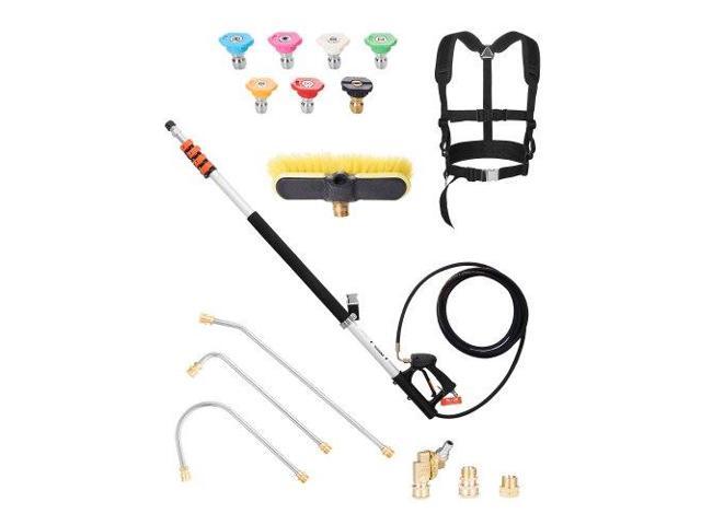 Click here for VEVOR Pressure Washer Telescoping Wand 21 ft Brush... prices