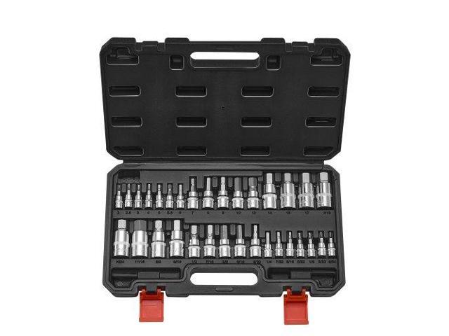 Click here for VEVOR Hex Bit Socket Set 32-Piece S2 Alloy Steel C... prices